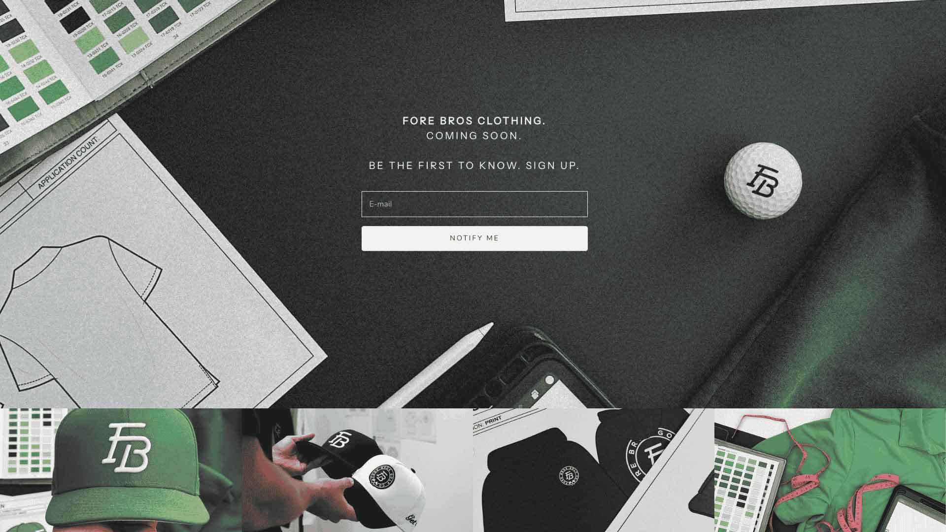EXCLUSIVE: Fore Bros Clothing Golf launch: Golf wear’s next big thing